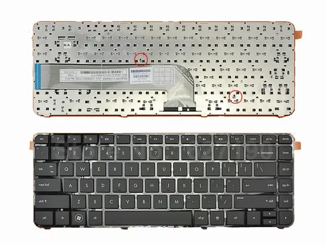 100% NEW Original US United States layout/Letter Laptop Keyboard For HP ...