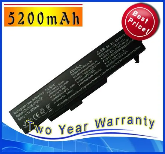 5200mAh Battery for HP B2000 LG LM40 LM60 LE50 LM70 LS45 LS55 LS70 LS50 ...