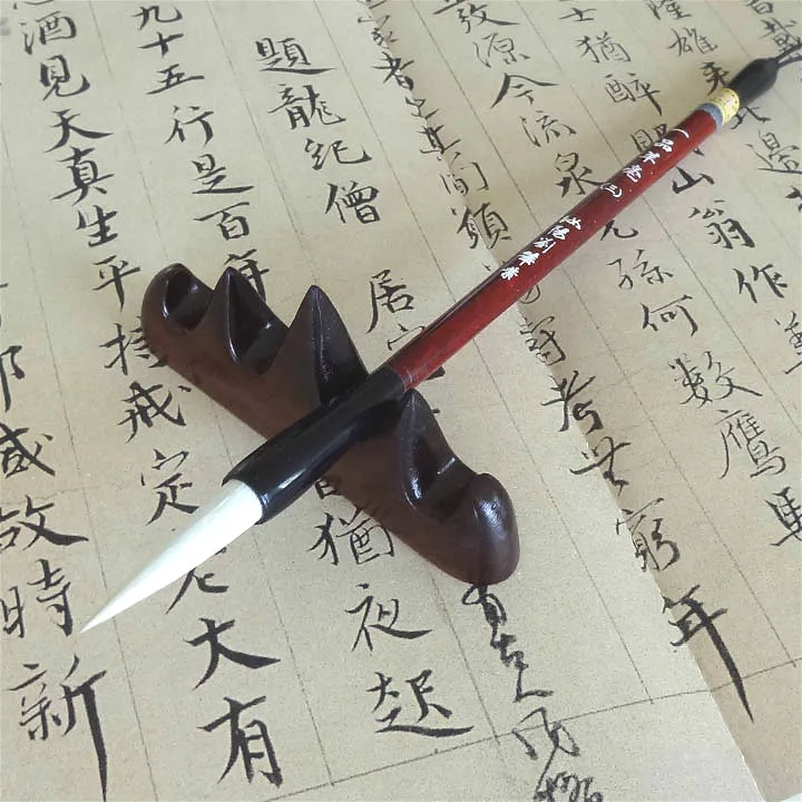 Free Shipping RuyangLiu Woolen Writing Brush Cursive Script Regular
