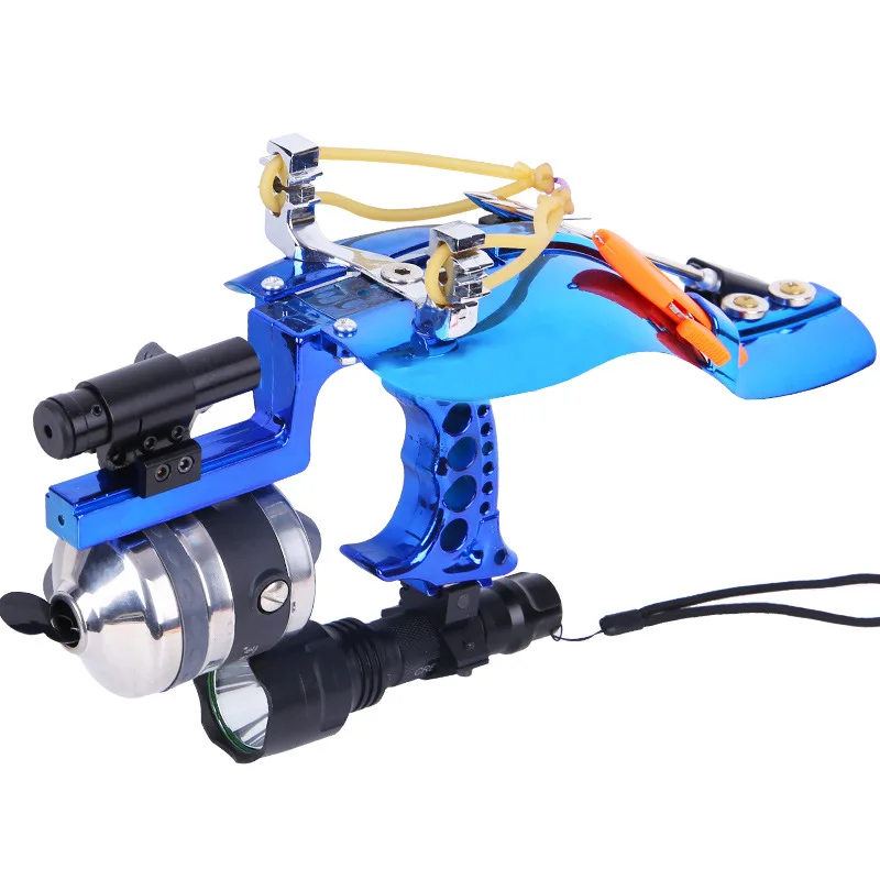 2021 New Powerful Catapult Full Set Fishing Slingshot Laser Slingshot ...