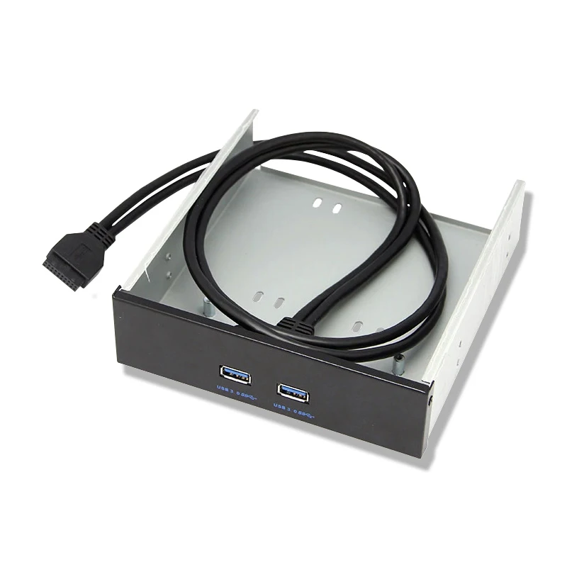Motherboard 20Pin to 2 Port SuperSpeed USB3.0 Front Panel Bracket For ...