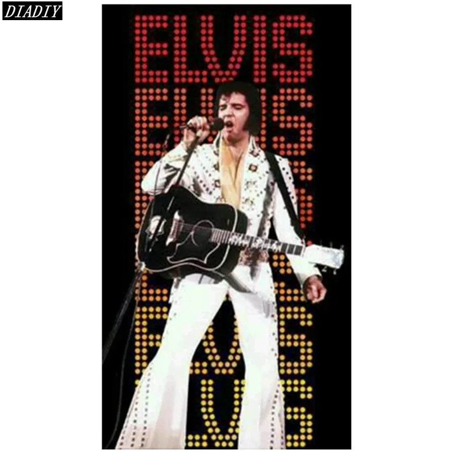 Elvis Presley Diamond embroidery Diamond painting full round Pictures ...