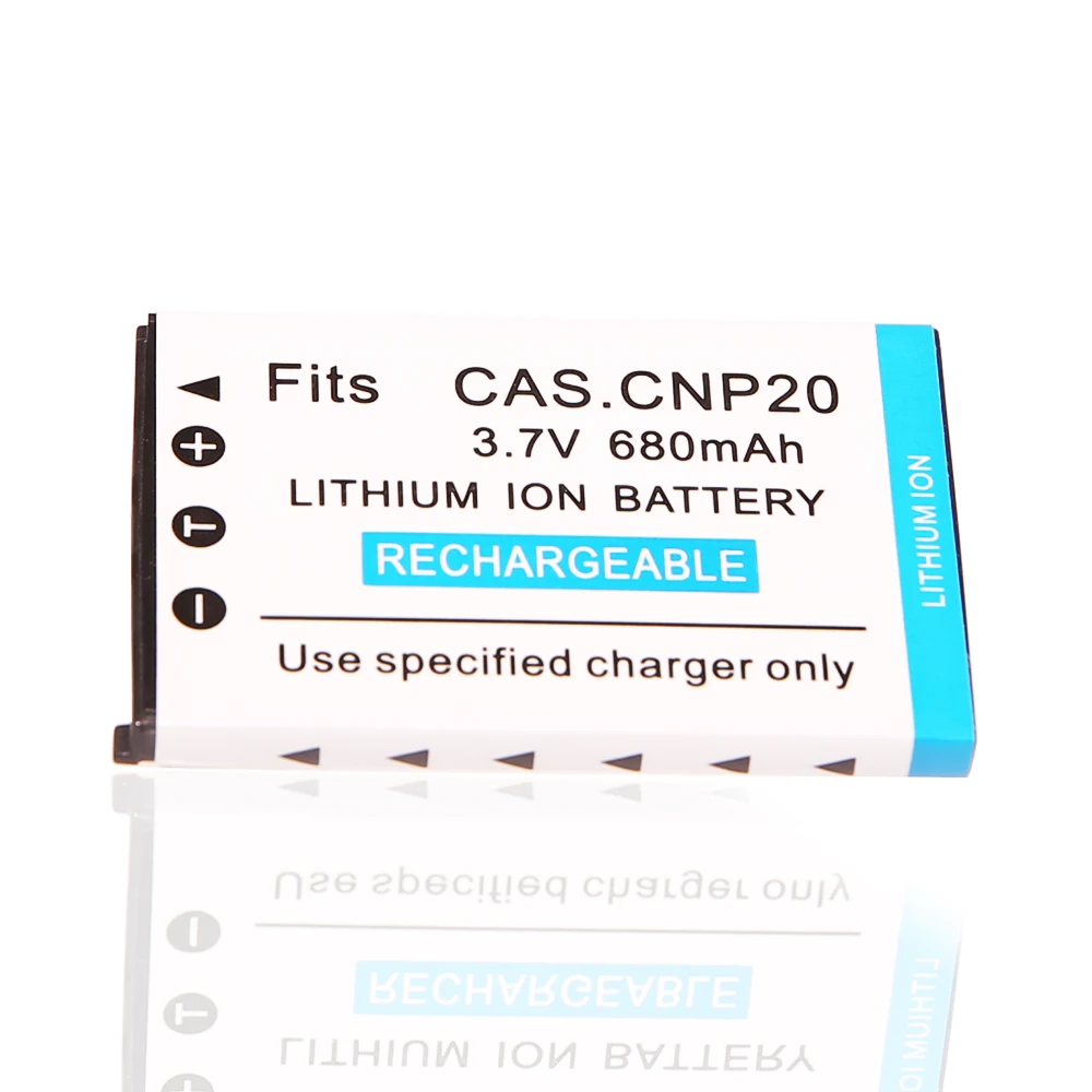 Np-20 Cnp20 Np20 Camera Battery For Casio Exilim Ex M20 S100 S20 S500 ...