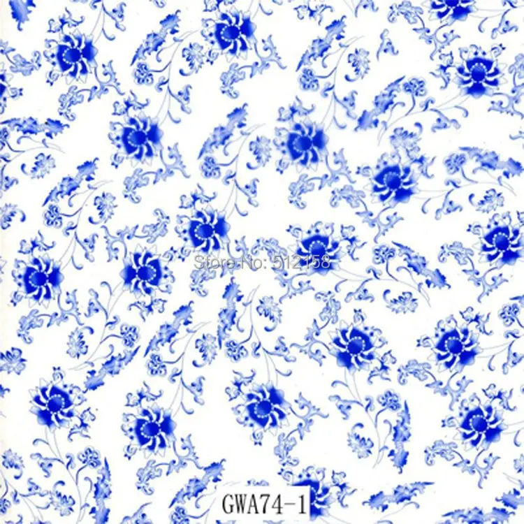 Width1m GWA74 1 Flowers pattern Pattern Water Transfer Printing Film ...