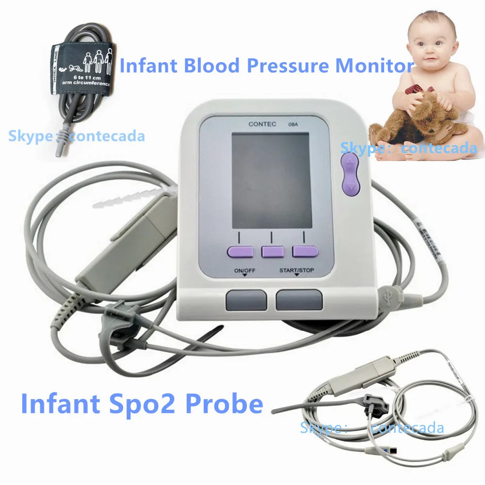 CONTEC-Neonate-Infant-Blood-Pressure-Monitor-CONTEC08A-Infant-SPO2-PR ...
