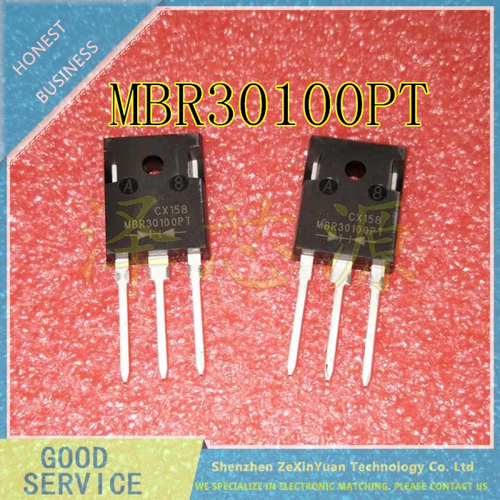 10 개/몫 MBR30100PT MBR30100 30A 100V TO 247 쇼트 키 다이오드|diode|diode 30adiode schottky - AliExpress