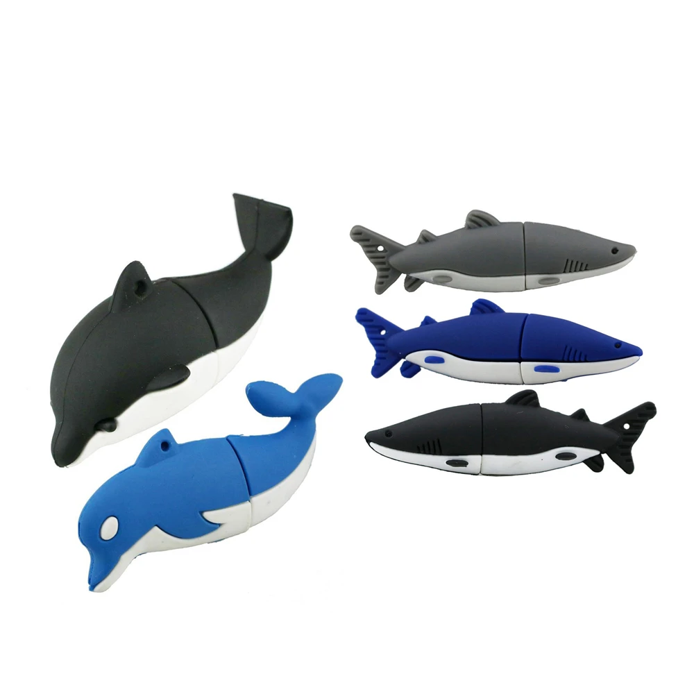 Dolphin Whale Shark Model 2.0 Usb Flash Drive Thumb Pen Drive U Disk ...