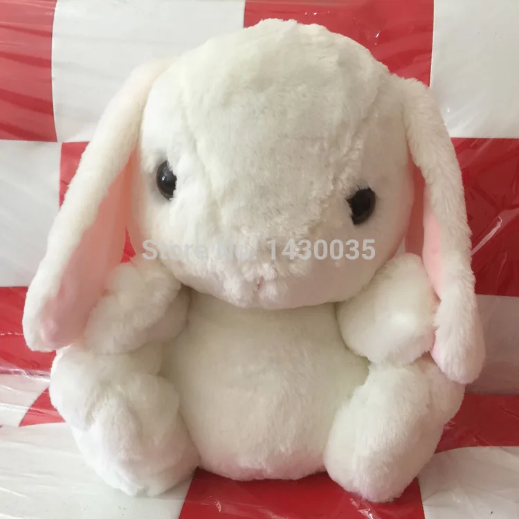 Lop 40 cm Conejo lindo Lolita Blanco Mochila de Peluche Conejito ...