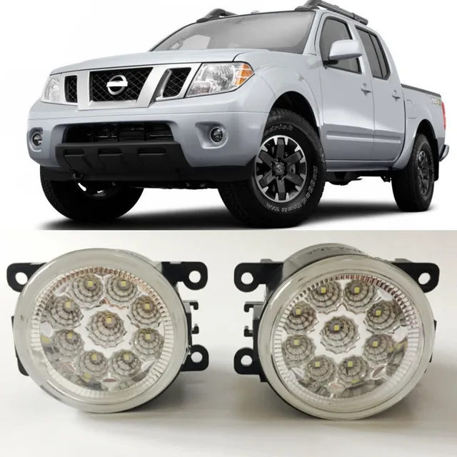 For Nissan Frontier 2005 2015 9 Pieces Leds Chips LED Fog Light Lamp ...