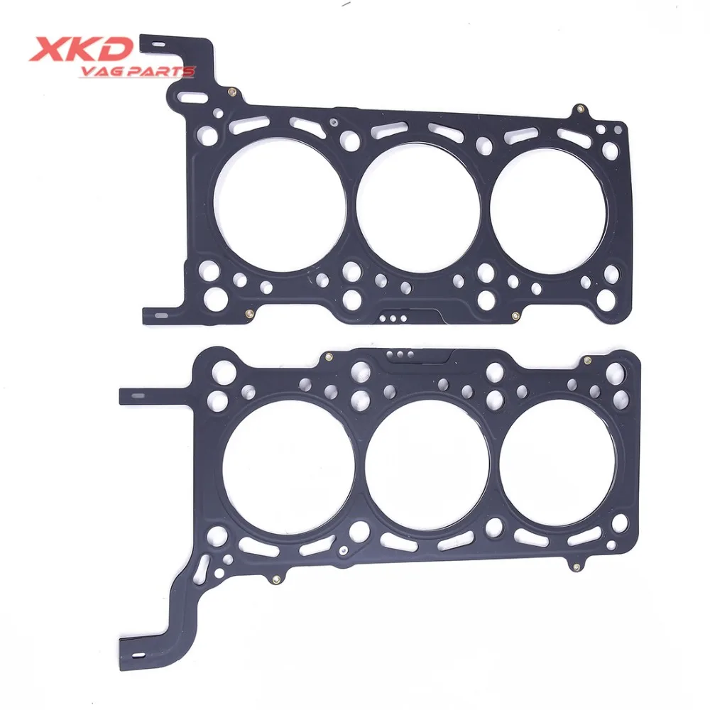 2pcs 3 holes 1.2mm Engine Cylinder Head Gaskets For V W Touare g AUD I ...