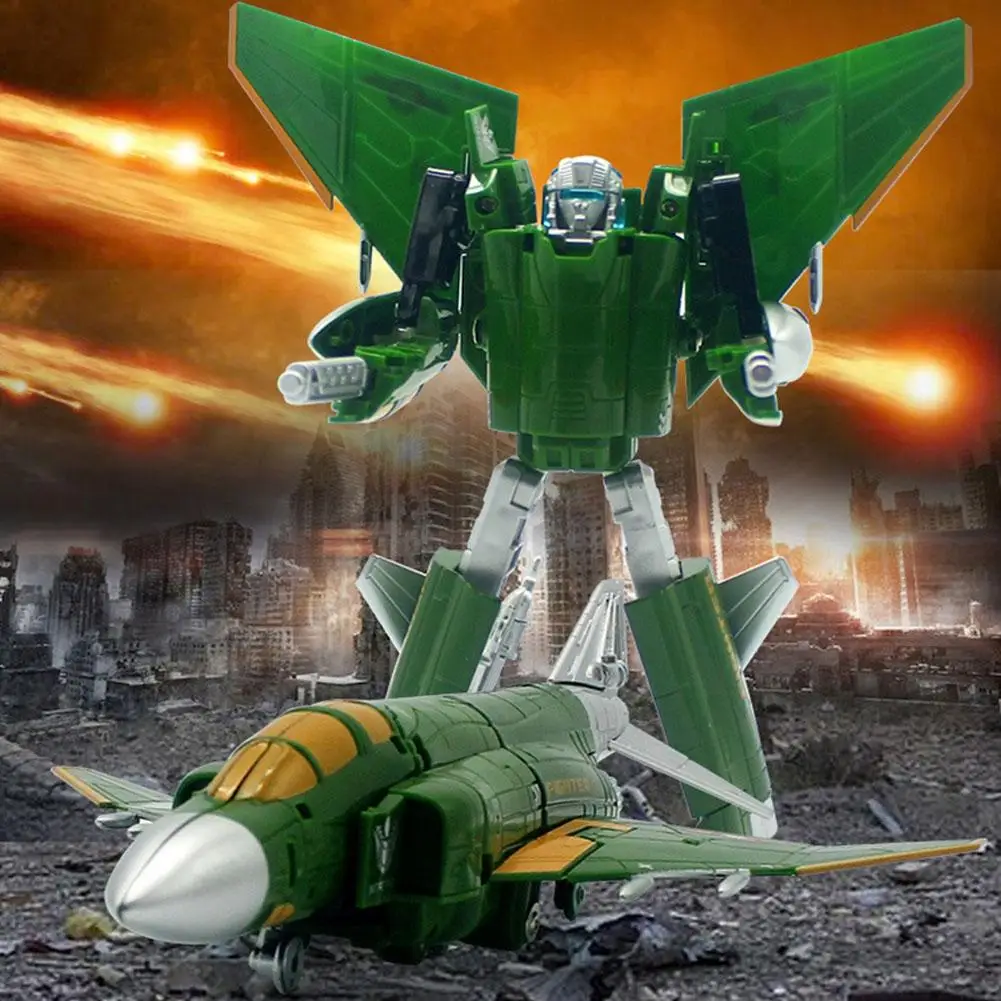 LeadingStar Children Alloy Military Model J 20 Robot Deformed Robot Toy ...