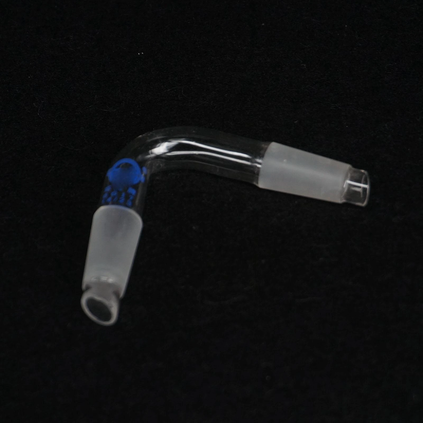 14/23 Stopper Glass Distillation Adapter Distilling Head 75 Degree Bend ...