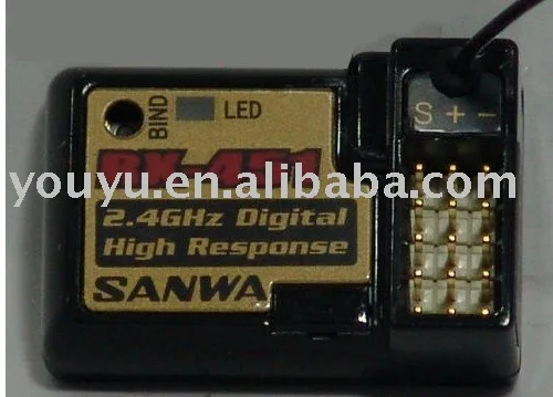 SANWA 2.4G direct spread spectrum receiver RX441DS RX451 | AliExpress