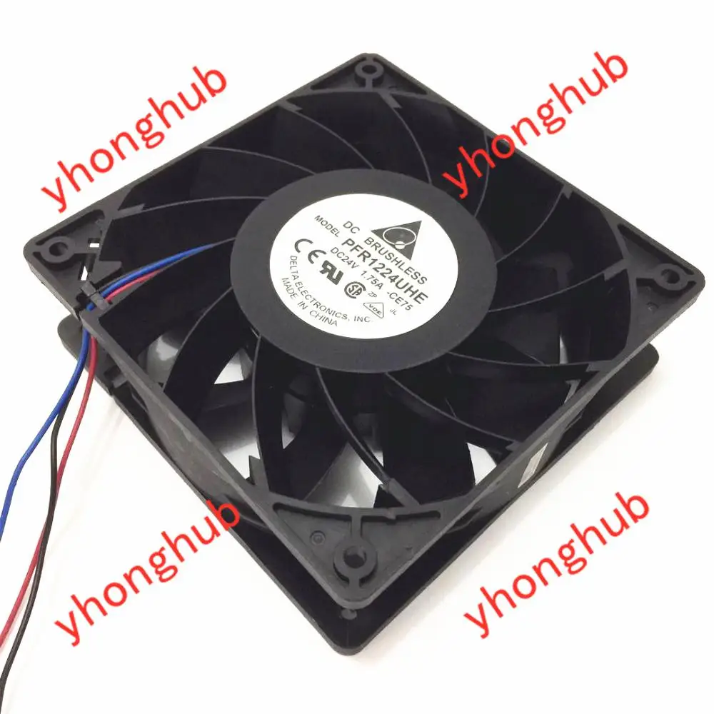 Delta-Electronics-PFR1224UHE-CE75-DC-24V-1-75A-120x120x38mm-3-Wire ...