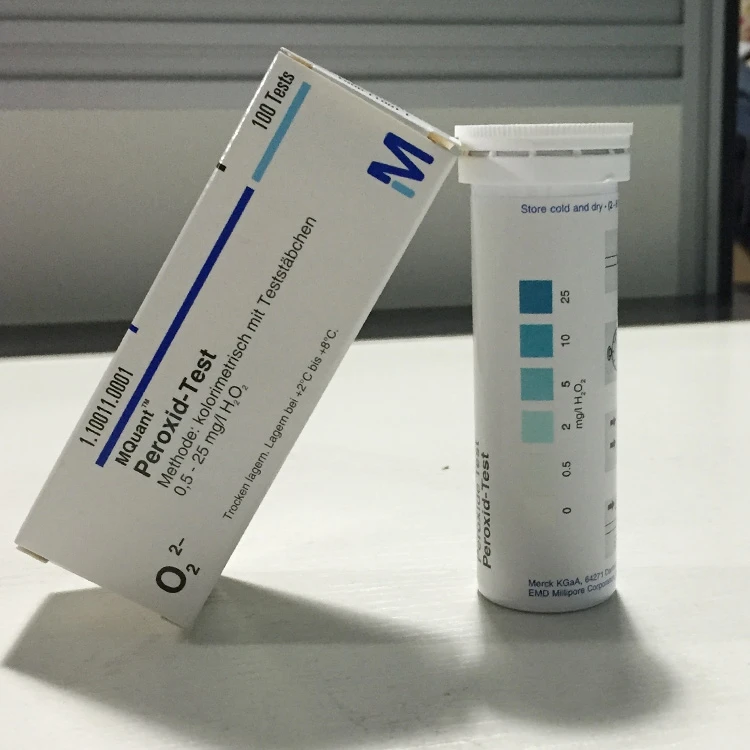 Test Paper 1.10011.0001 For Rapid Detection Of Hydrogen Peroxide In ...