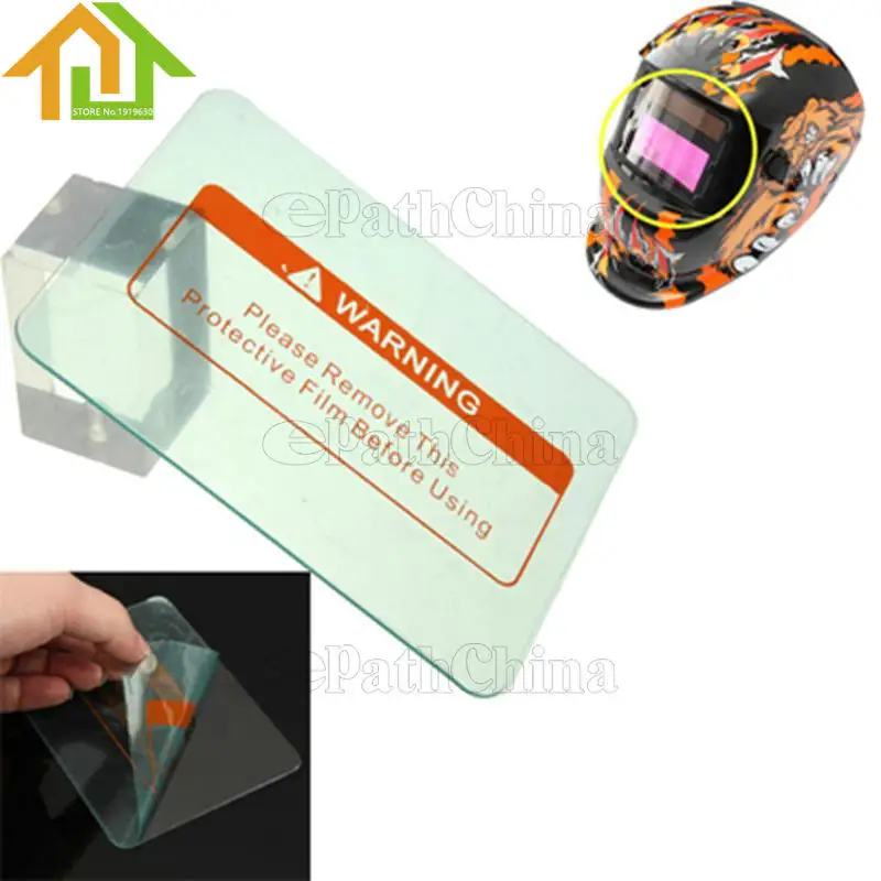 Welding Helmet&lenses Clear 1 x Lens Cover Splash Guard|helmet welders ...