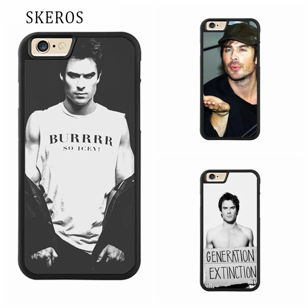 SKEROS Diaries Damon Salvatore Ian Somerhalder phone case for iphone X ...