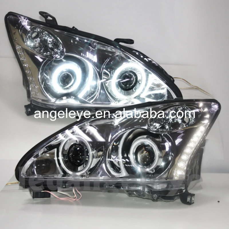 2003 2008 Year For Lexus for RX330 RX350 LED Angel Eye Front Lamp ...