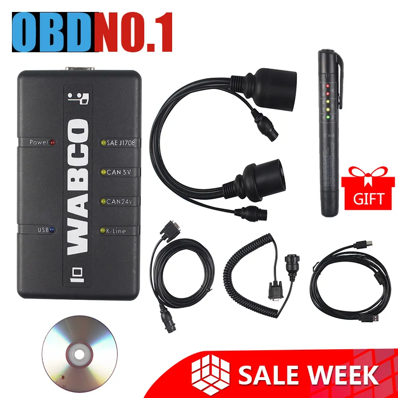 Newest WABCO DIAGNOSTIC KIT Trailer and Truck Diagnostic Interface ...