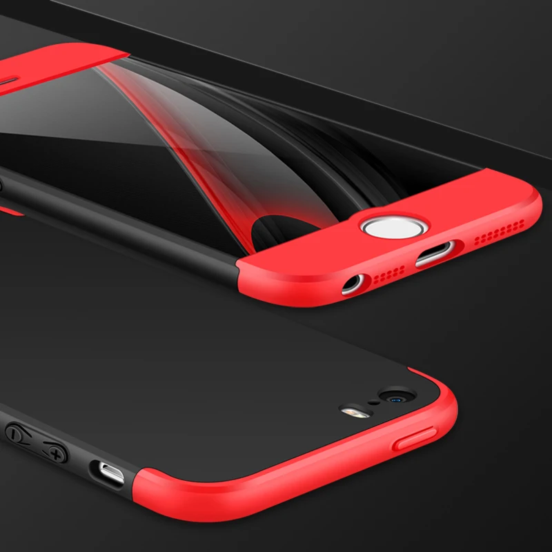 Iphone 5s Red Black Case