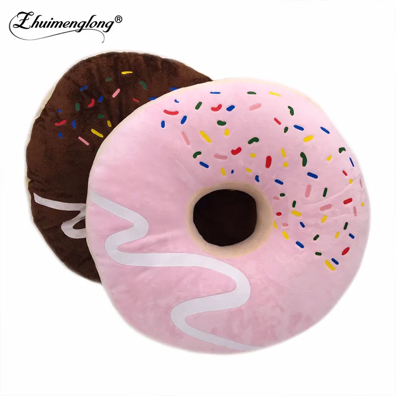 2017 Sweet Donuts Shaped Cushion for Chair Back Car Mats Student Pillow ...