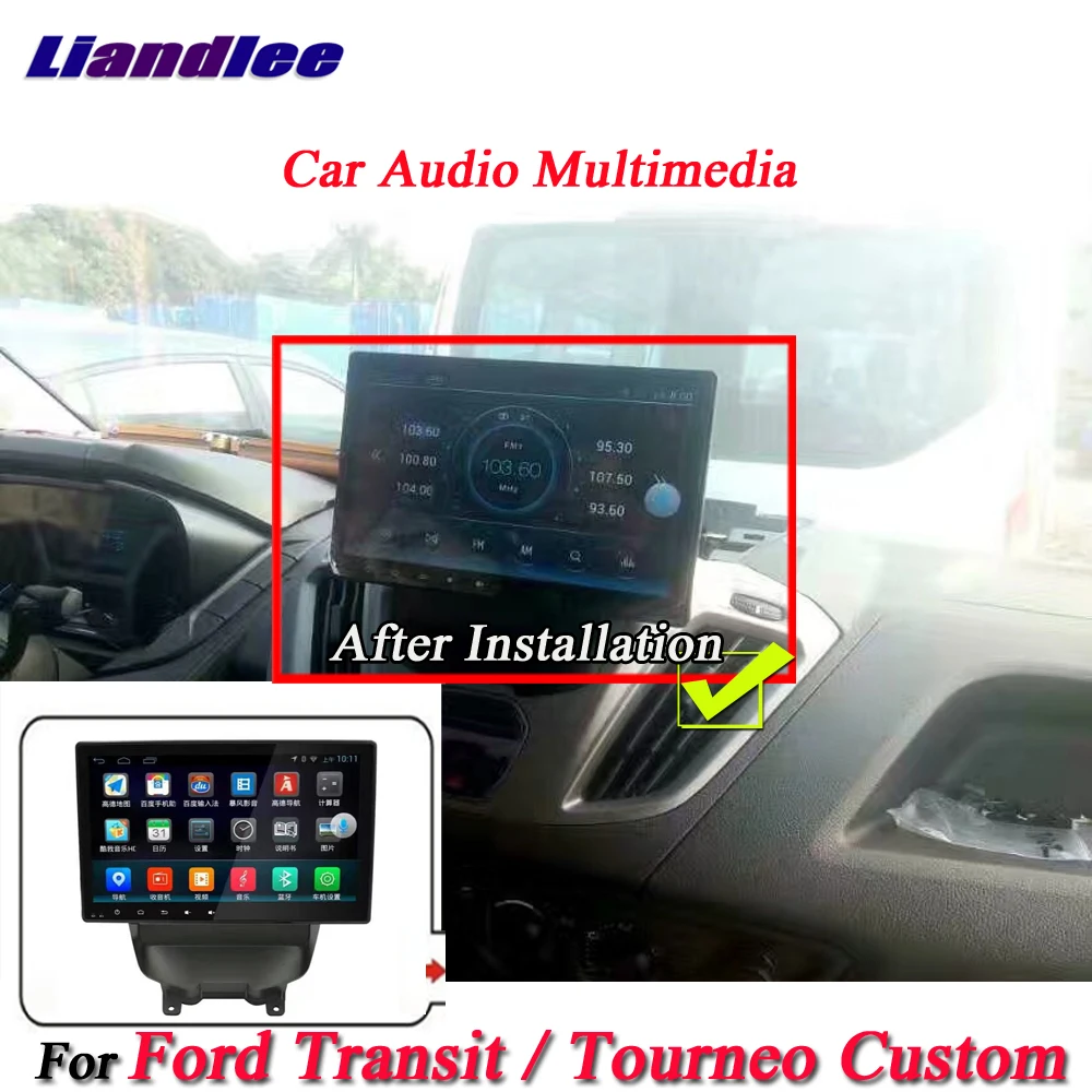 Liandlee Автомобиль Android для Ford Transit Tourneo заказной~ радио ...