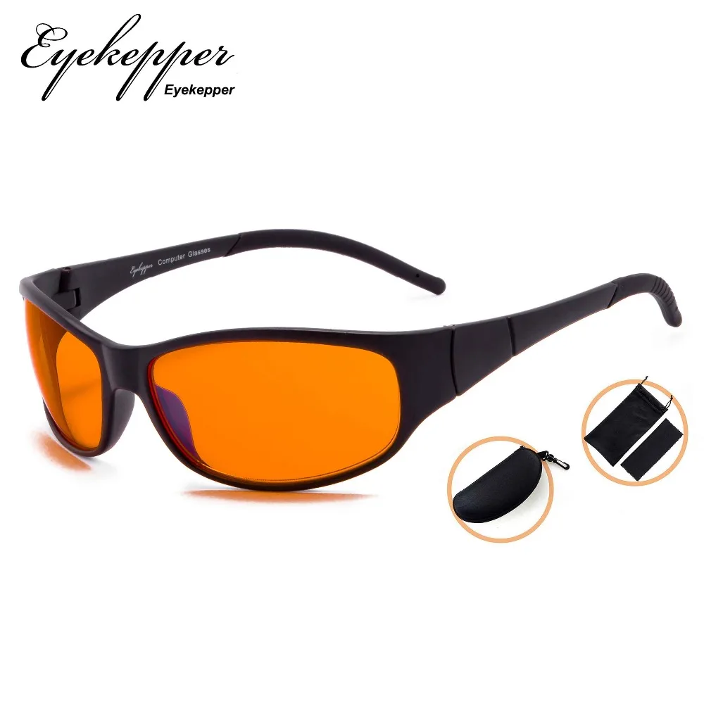 Dss080 Eyekepper Blue Blocking Amber Glasses For Sleep Nighttime Eyewear Special Orange Tinted