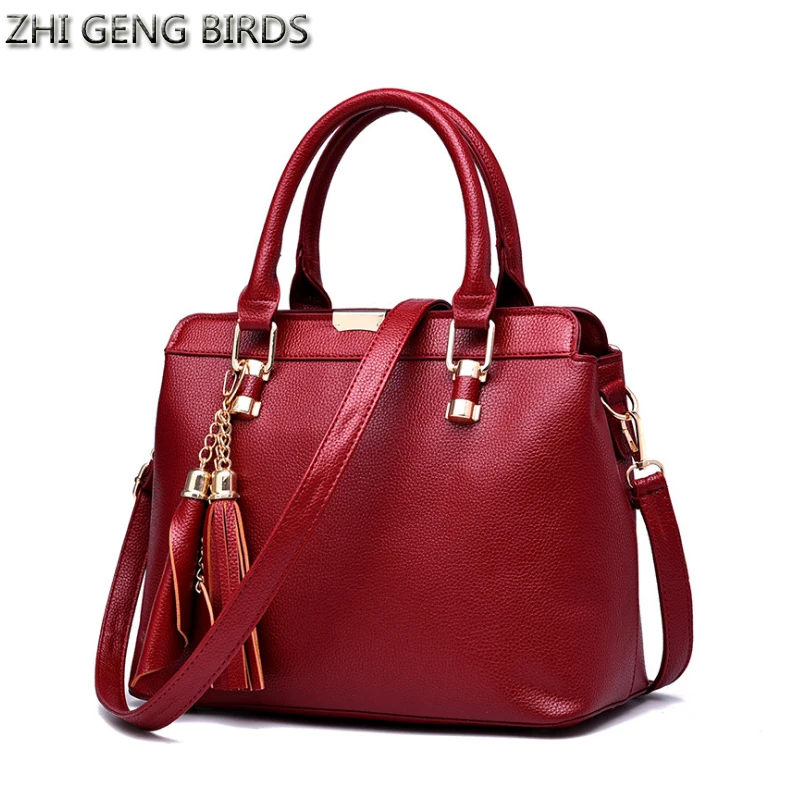 ZHI GENG BIRDS 2017 Fashion Women Leather Bag Famous Designer Handbag ...