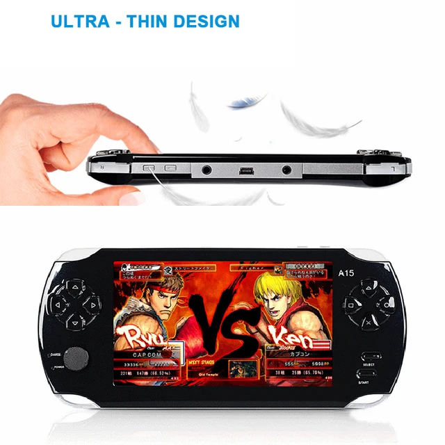 S9000A Portable 5.0 inch HD Handheld Game Player MP5 MP4 Multimedia ...