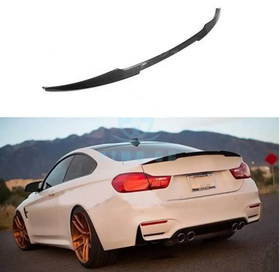 Carbon Fiber Rear Trunk Spoiler For 14+ F32 Coupe 4 Series 428i 435i ...