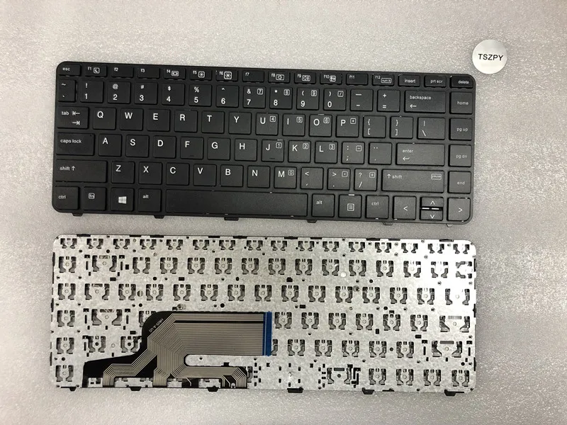 New For Hp Probook 430 G3 440 G3 446 G3 Keyboard Backlit With Frame Us ...