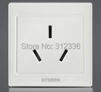 free-shipping-international-standard-3-Holes-Socket-Wall-Outlet-Power ...