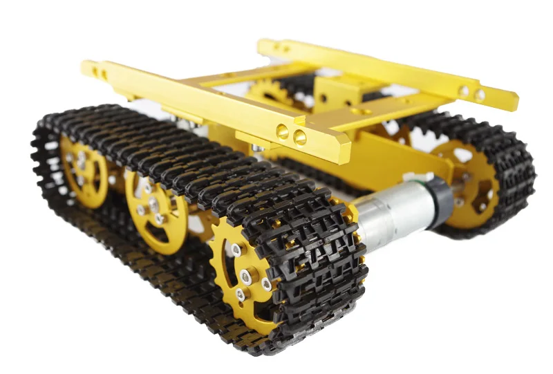 Aluminum Alloy Metal Tank Track Caterpillar Chassis For Arduino In Parts And Accessories From Toys