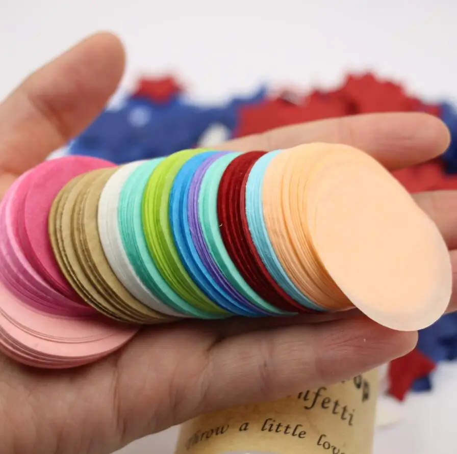 100g 38mm Large Circla Tissue Paper Confetti Sea Party Decoration ...