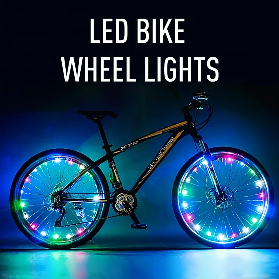 2M 20 LED Fahrrad Lichter Mountainbike Rad String Licht Radfahren ...
