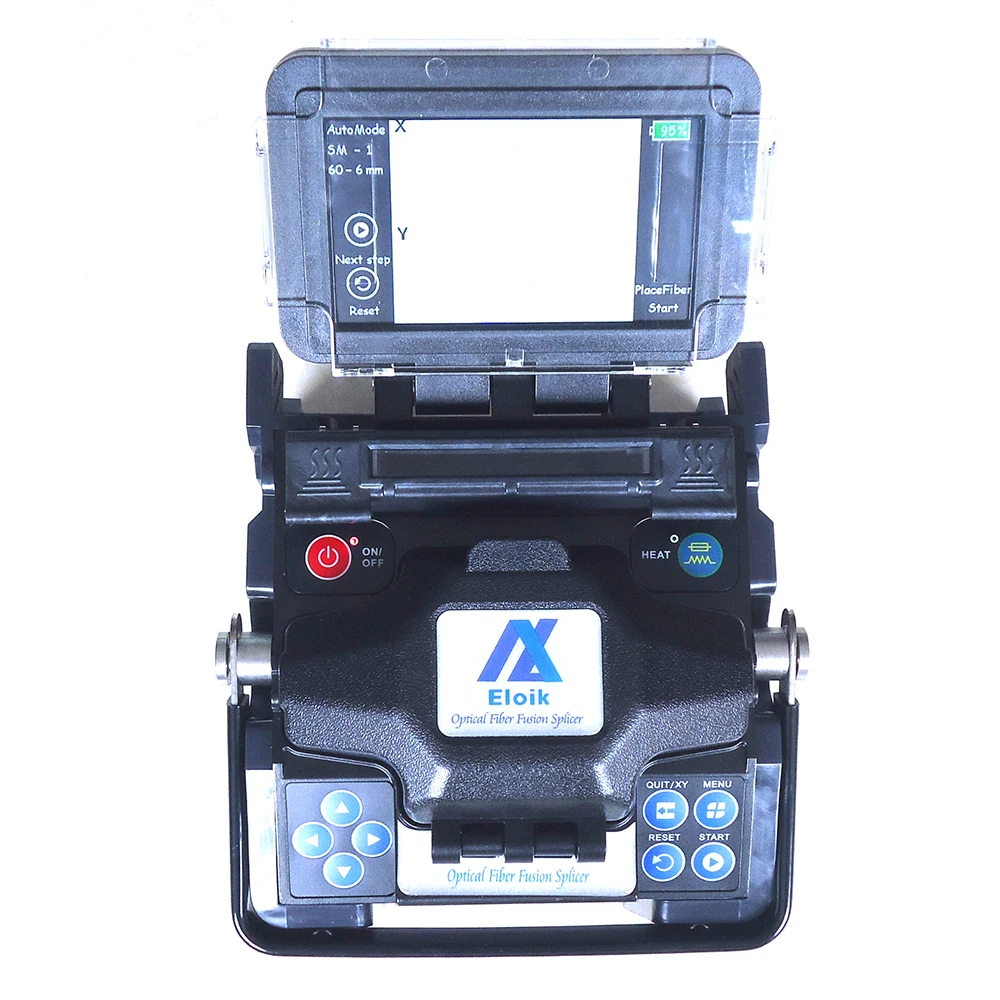 Eloik ALK-88 Fiber Optic Splicing Machine 7s fast splicing Fusion ...
