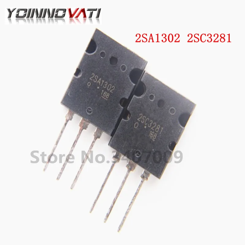 10 개/몫 높은 증폭기 튜브 2SA1302 2SC3281 TO 3PL 새로운 원본|Connectors| - AliExpress