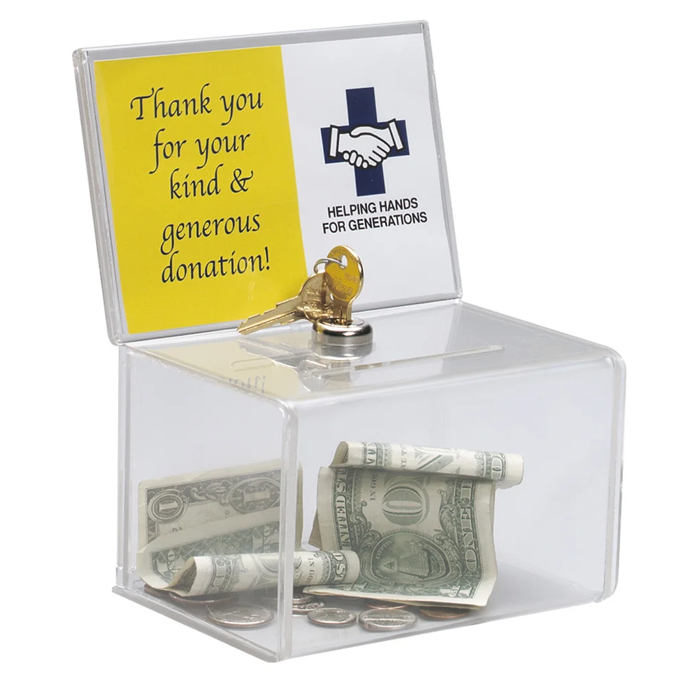 Donation Box Sign