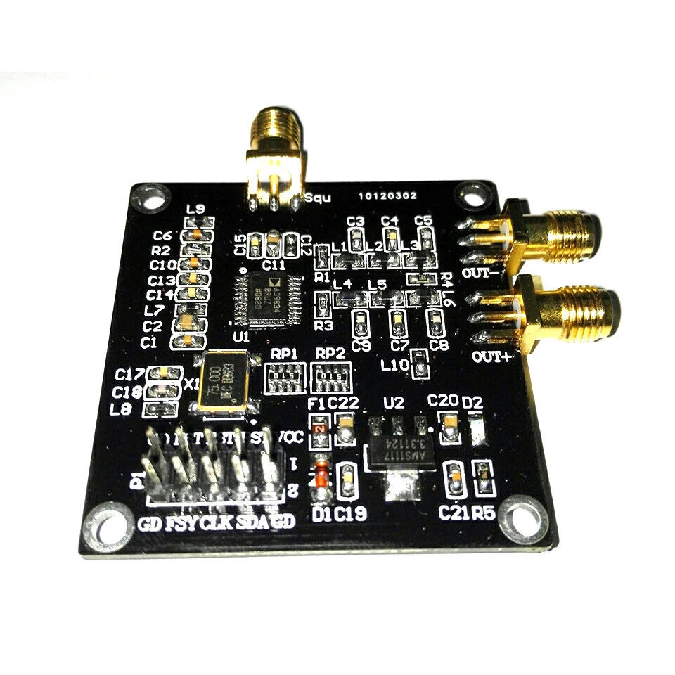 Business And Industrial Us Ad9834 Sine Wave Triangle Wave Square Wave Dds Signal Generator Module