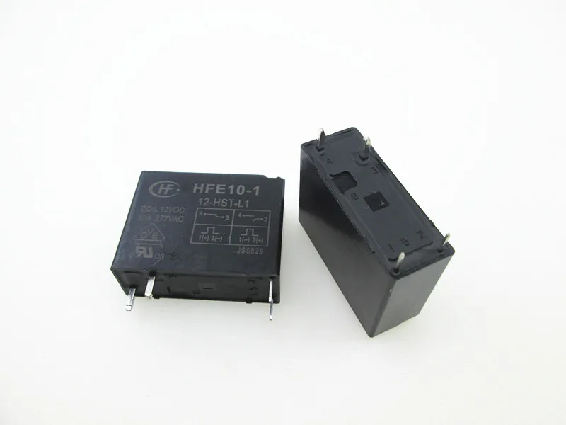 Nuevo relé de 12V de una sola bobina, un conjunto de relés de sujeción magnéticos normalmente ...