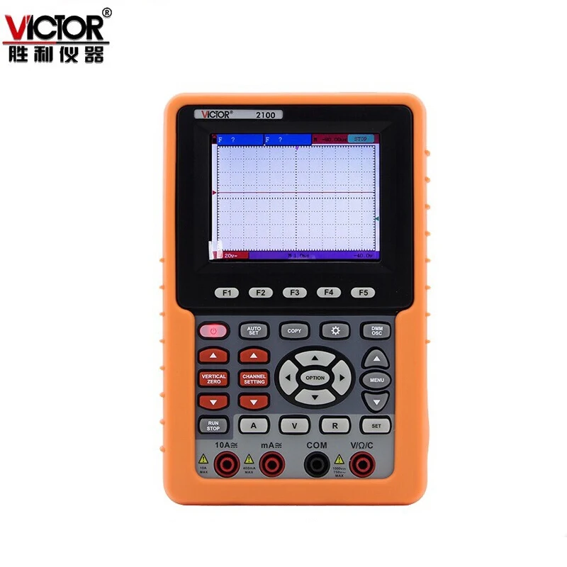 Victoria VC2100 instrumento portátil solo canal Digital osciloscopio ...