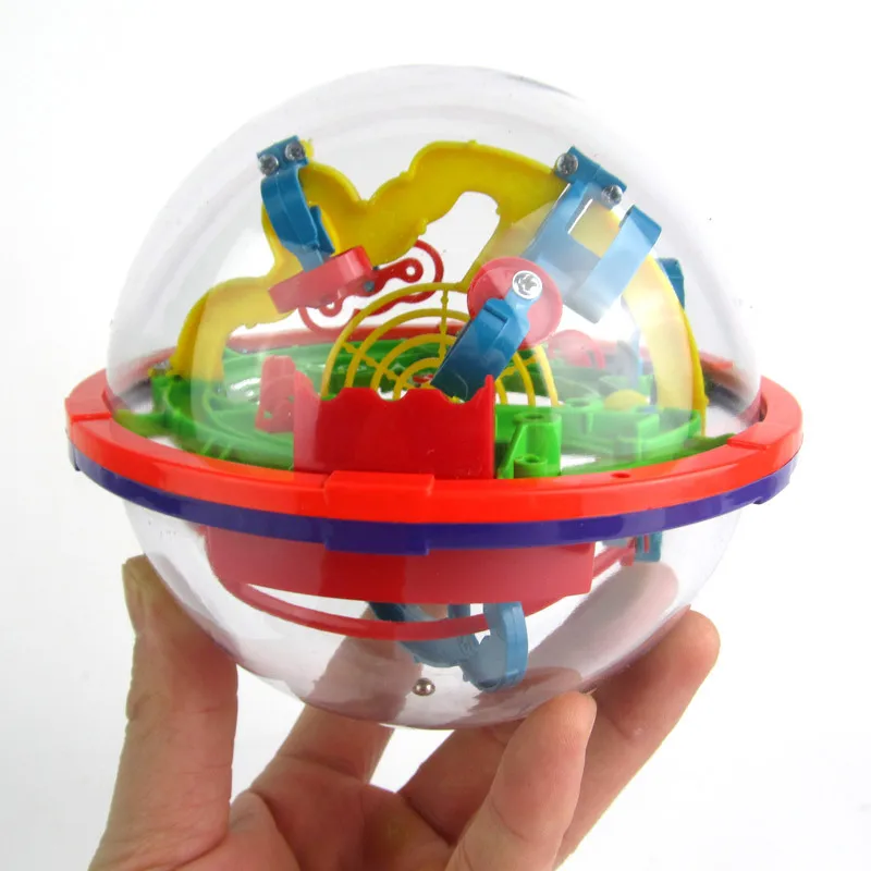 Magic Intellect Puzzle Ball Maze 3D Crystal Jigsaw Puzzle Game Fun Toy ...