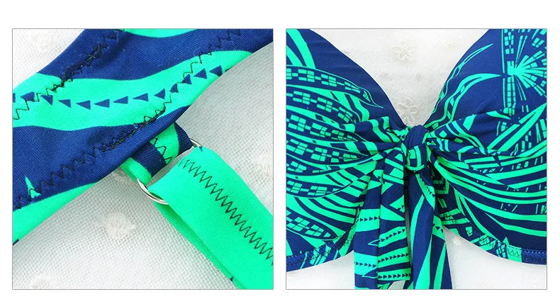 HZYEYO пуш-ап плюс размер бикини большого размера Набор 2XL до 6XL жир женский купальный костюм ...