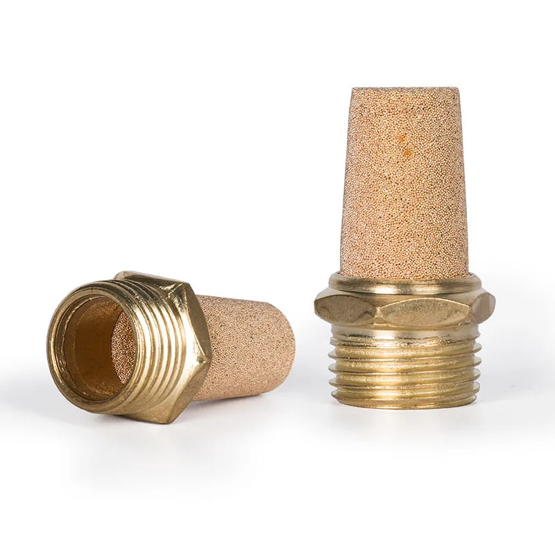 CHINT Copper Silencer Multi-size Electromagnetism Valve Muffler Noise ...