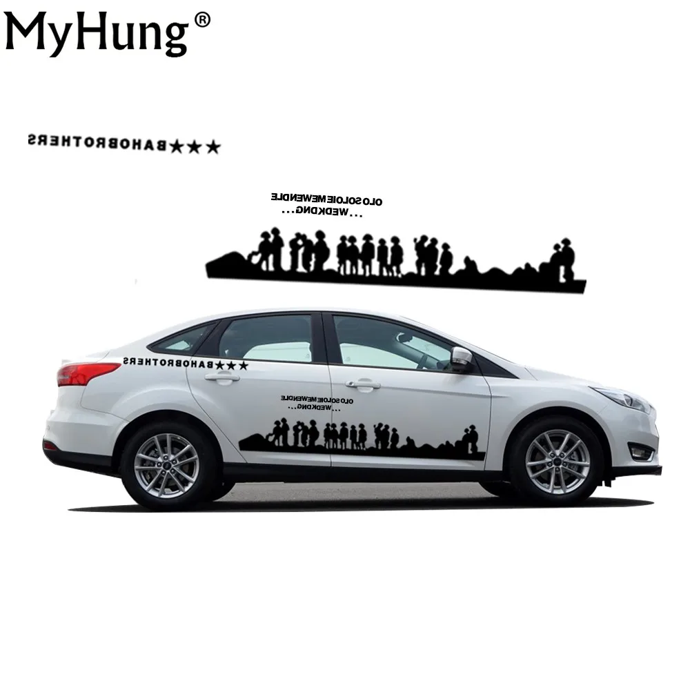 Diy 2 Pçs Um Monte De Personalidade Para Ford Raposa Estilo Do Carro à