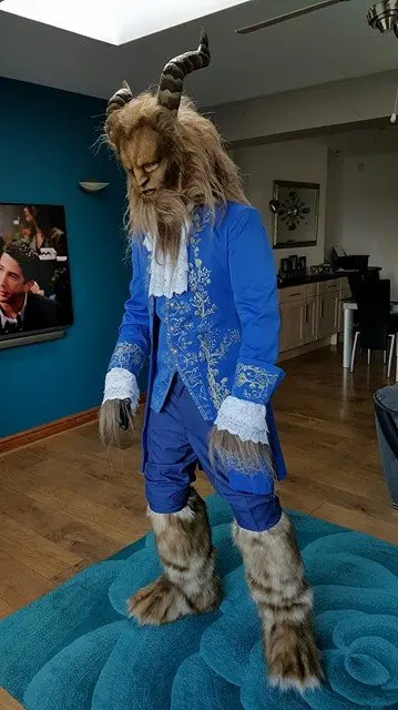 Beauty and The Beast Prince Adam Cosplay Costume - AllCosplay.com