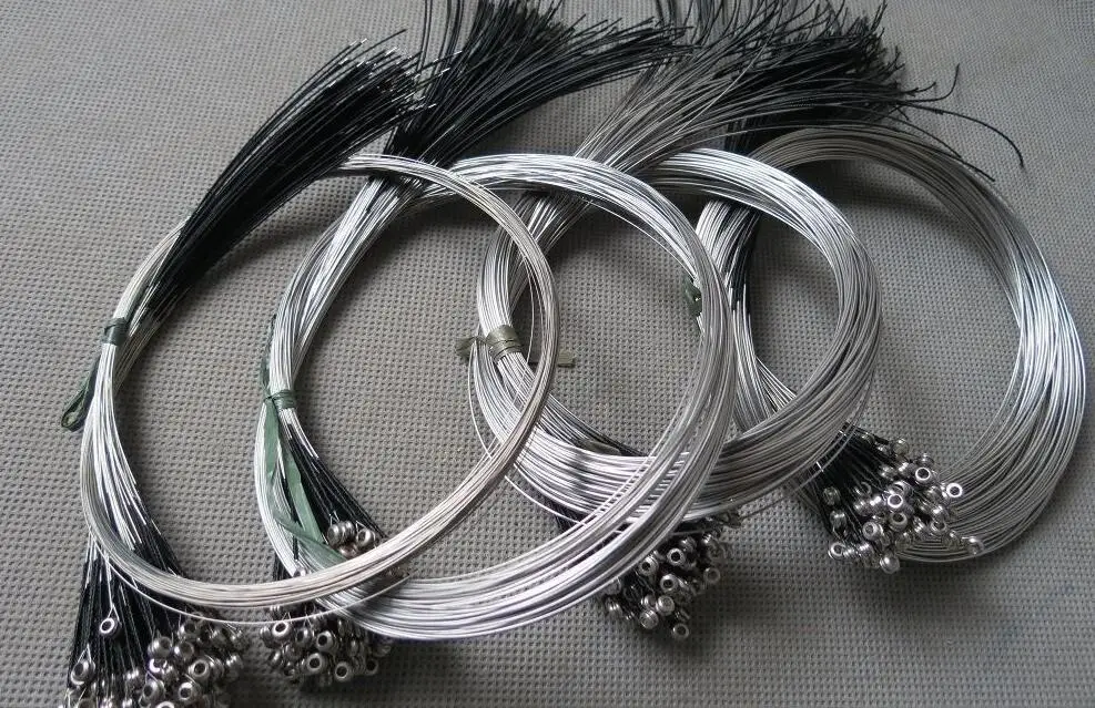 50 sets high quality black german silver violin strings|violin strings ...