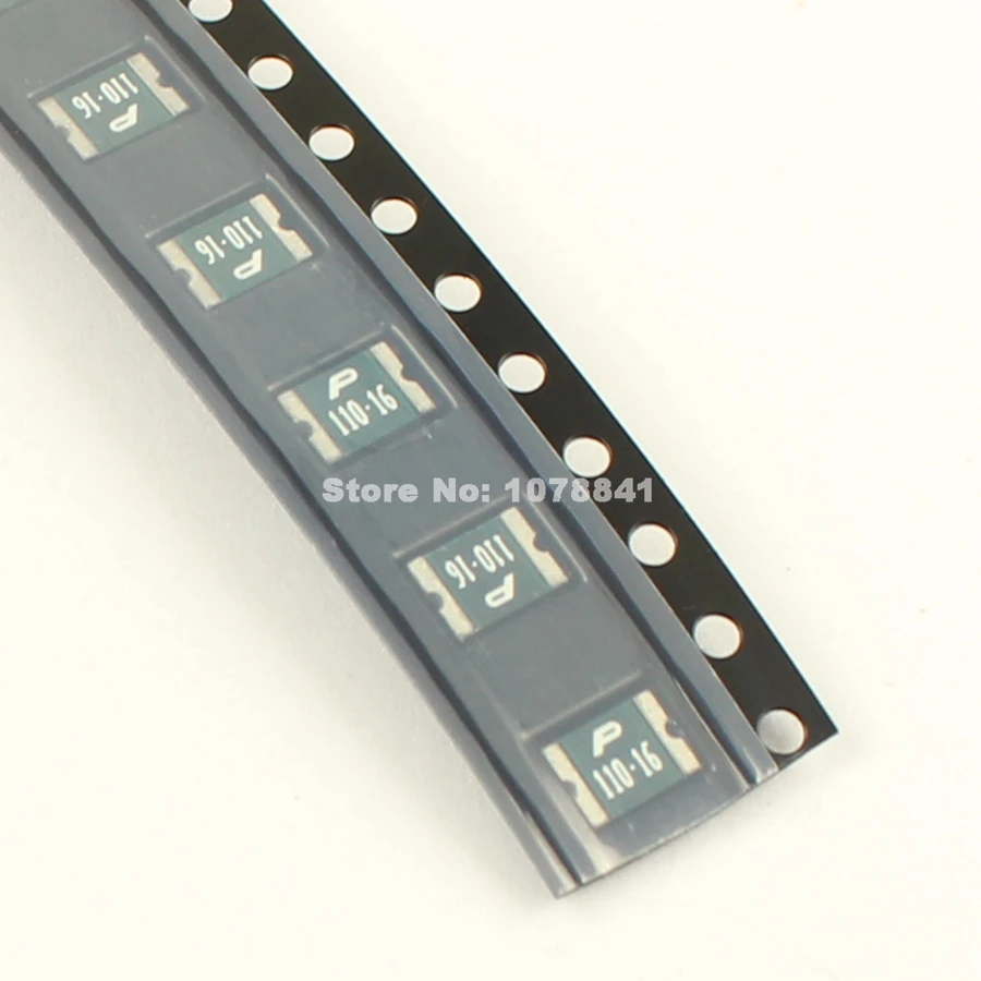 100pcs Everfuse Polyswitch SMT SMD PTC Reset Resettable Fuses 1812 1.1A ...