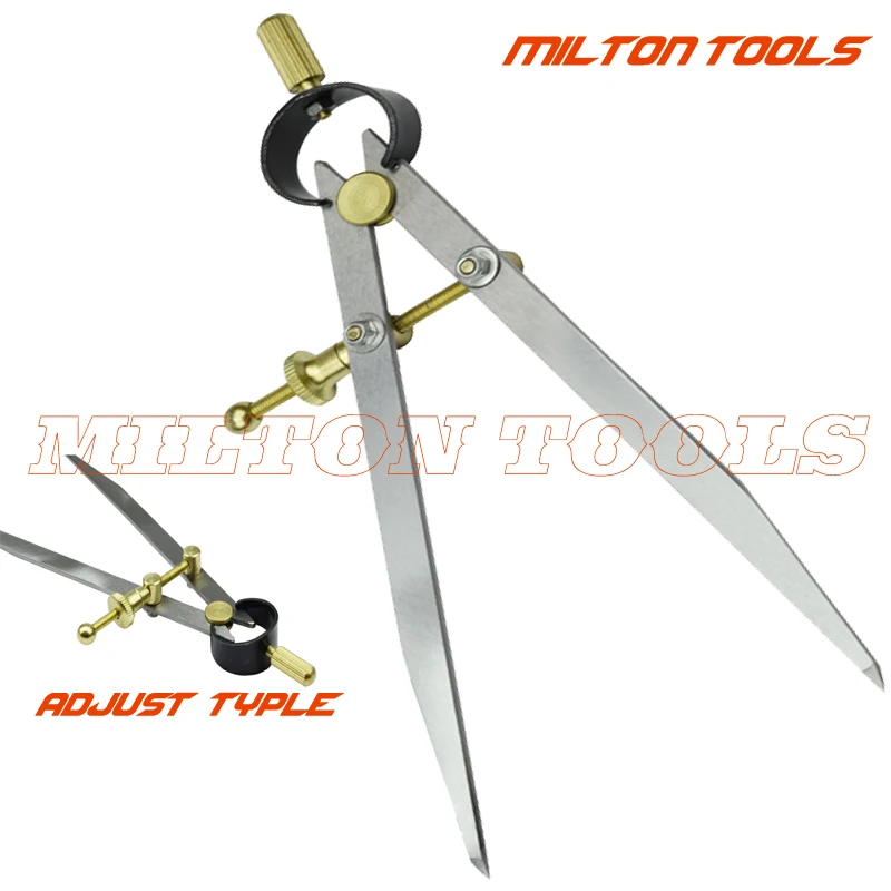 4" Adjustable DIY Wing Divider Leather Craft Rotating Scratch ...