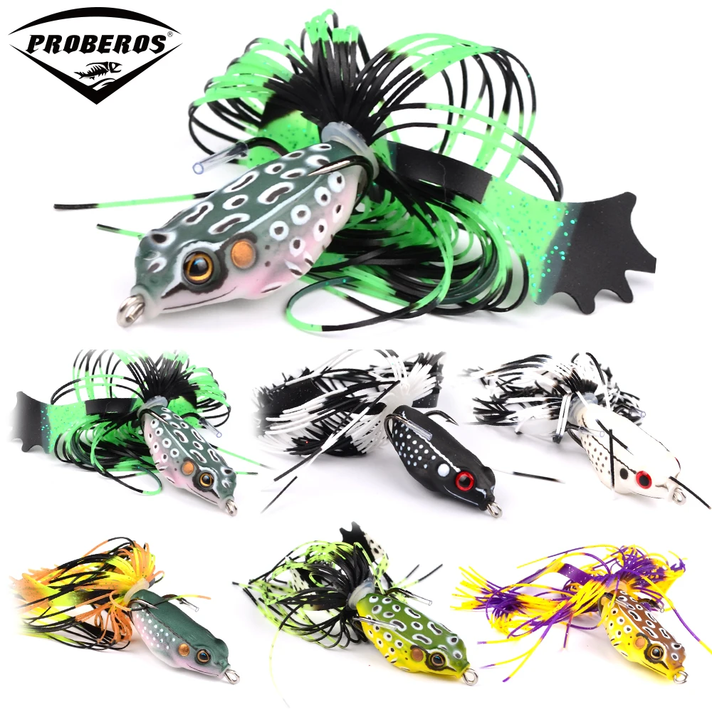 6 stück PRO BEROS Marke Frosch Locken Hohe Qualität Angeln Köder 6 ...